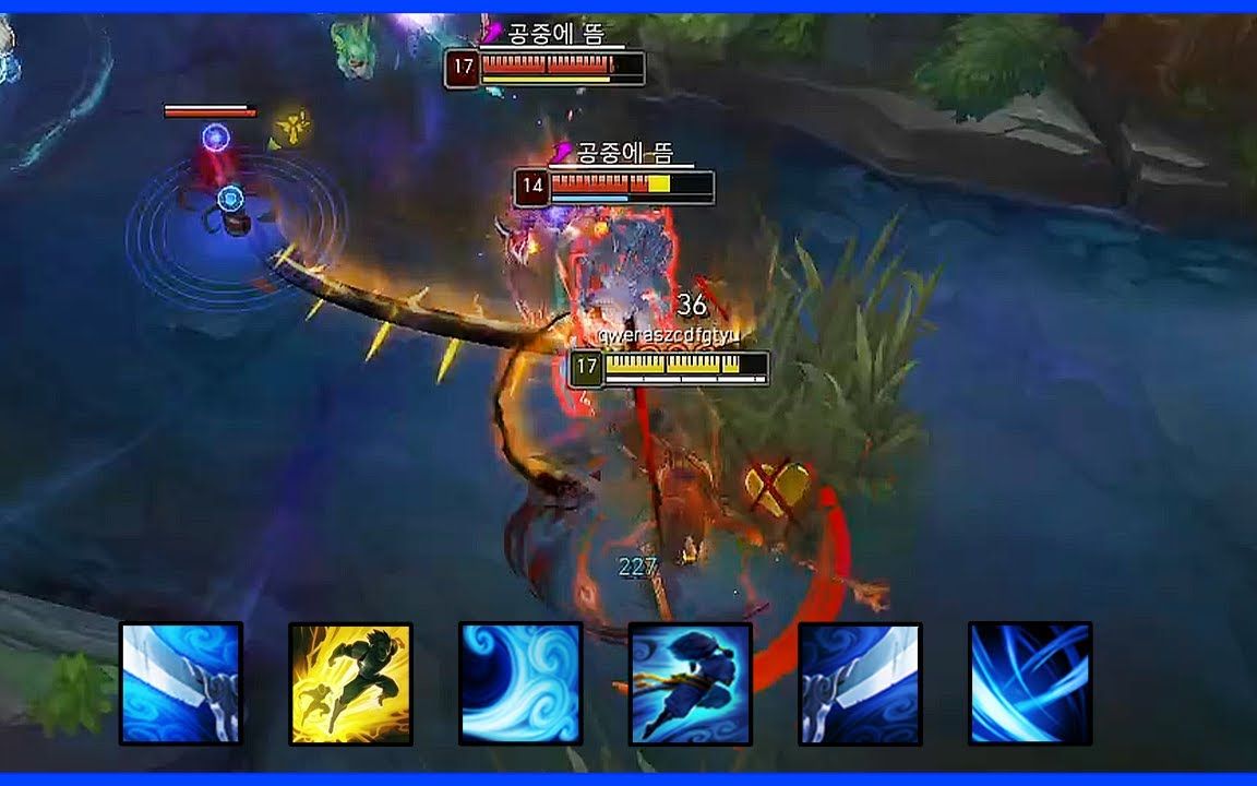 韩服第一亚索Pz ZZang:第一亚索的离谱操作!亚索vs劫/永恩vs卡米尔