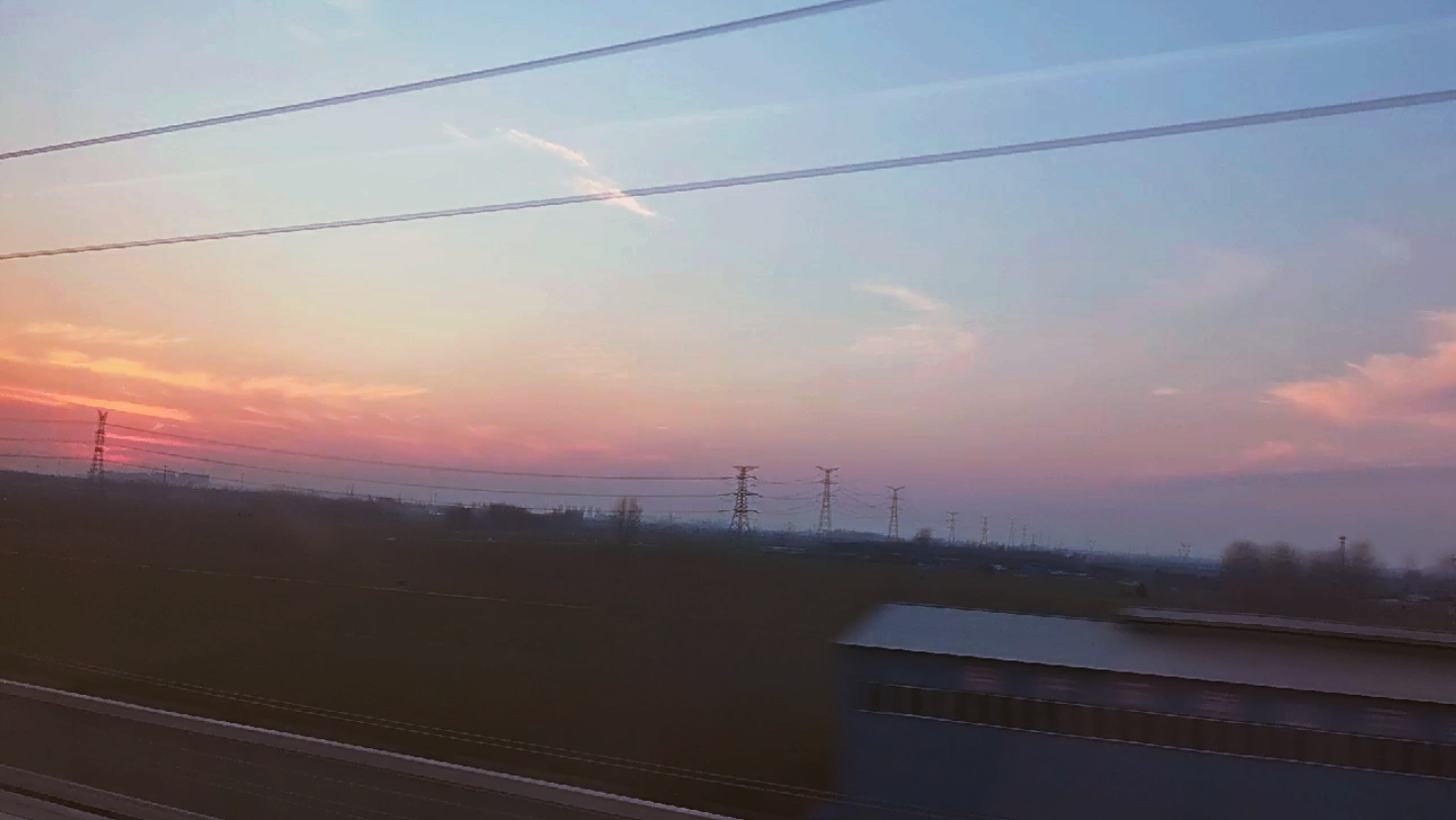 K2021次列车即将到站