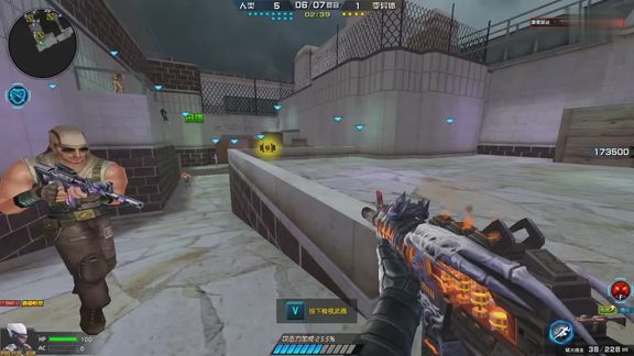 果果解说 特战英雄cf 生化模式变异沙漠无限刀僵尸 388期