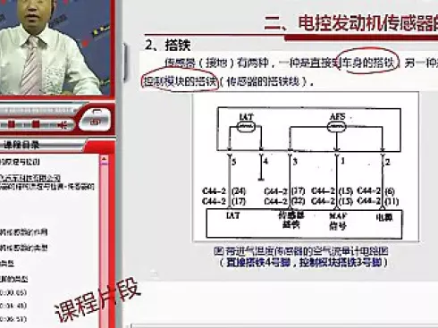 汽车维修视频教程 传感器的结构原理与检测_标清