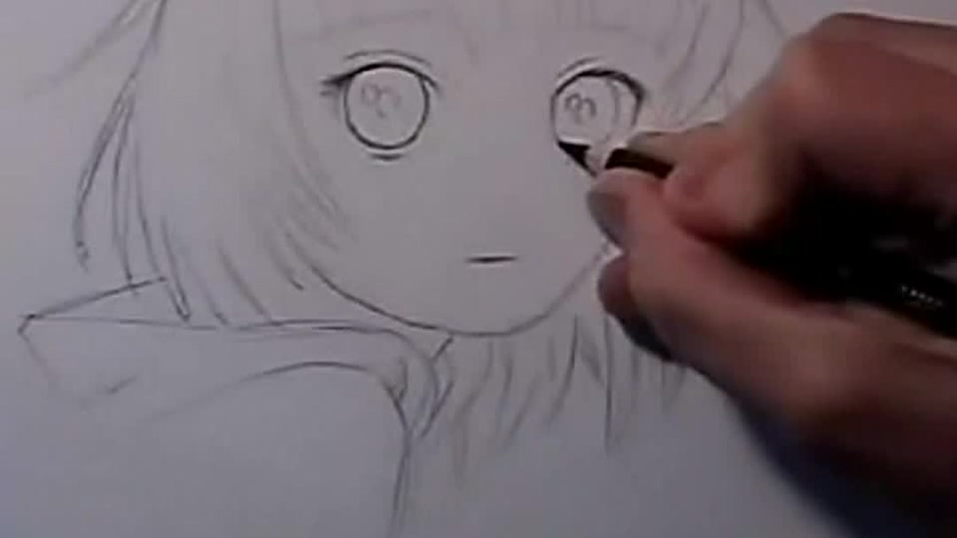 手绘漫画教学 画动漫人物