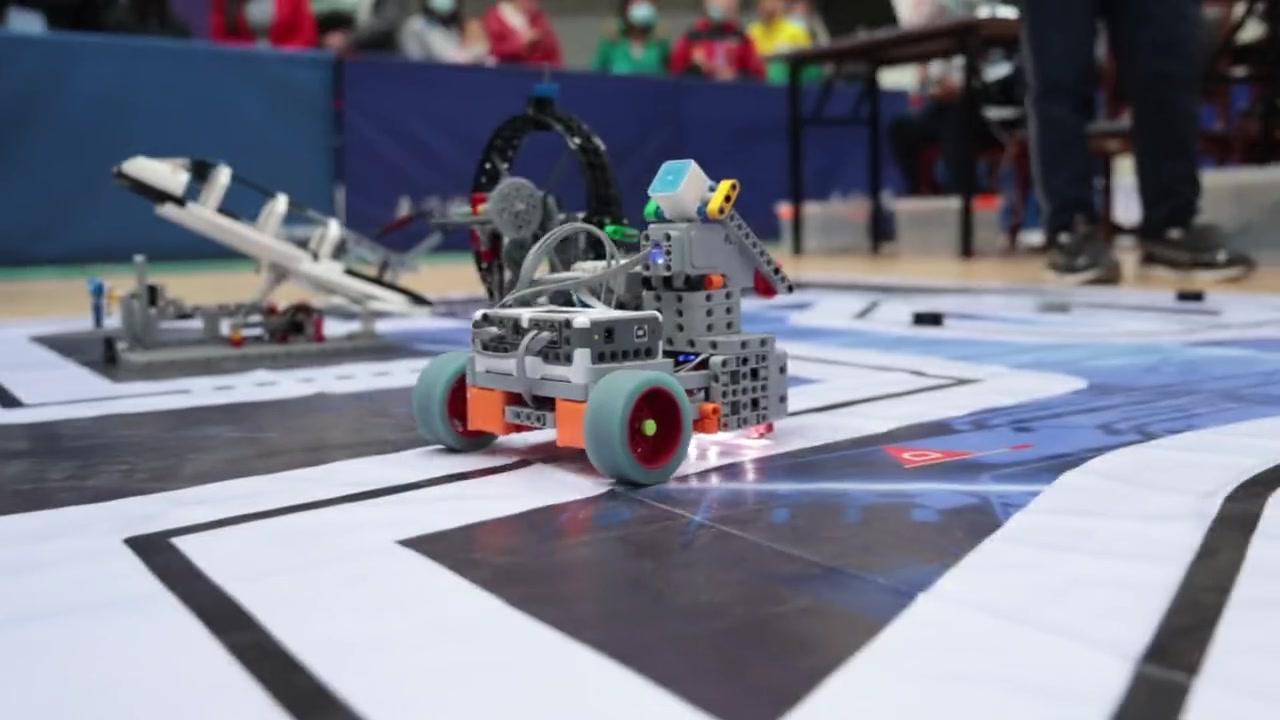 2023年甘肃省学生信息素养提升实践活动智能机器人(酒泉赛区)现场赛...