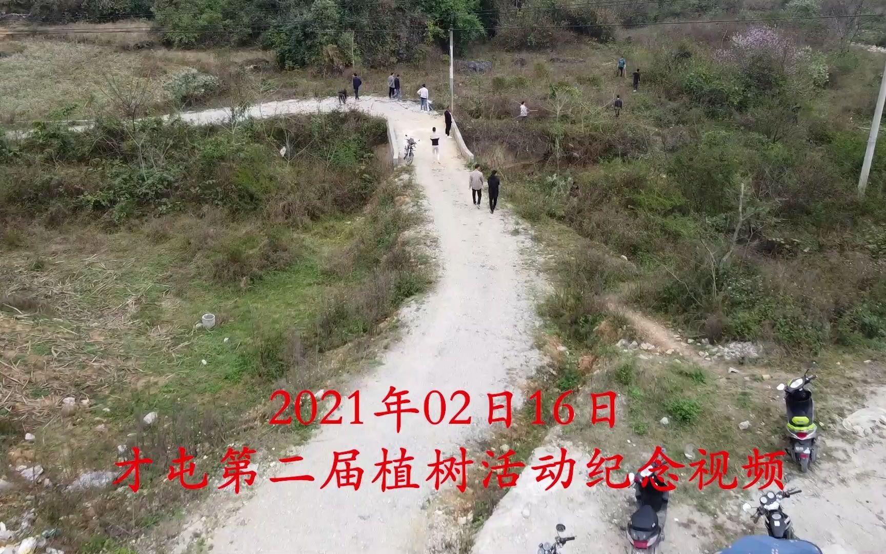 2021年2月16日才屯第二届植树活动记录视频