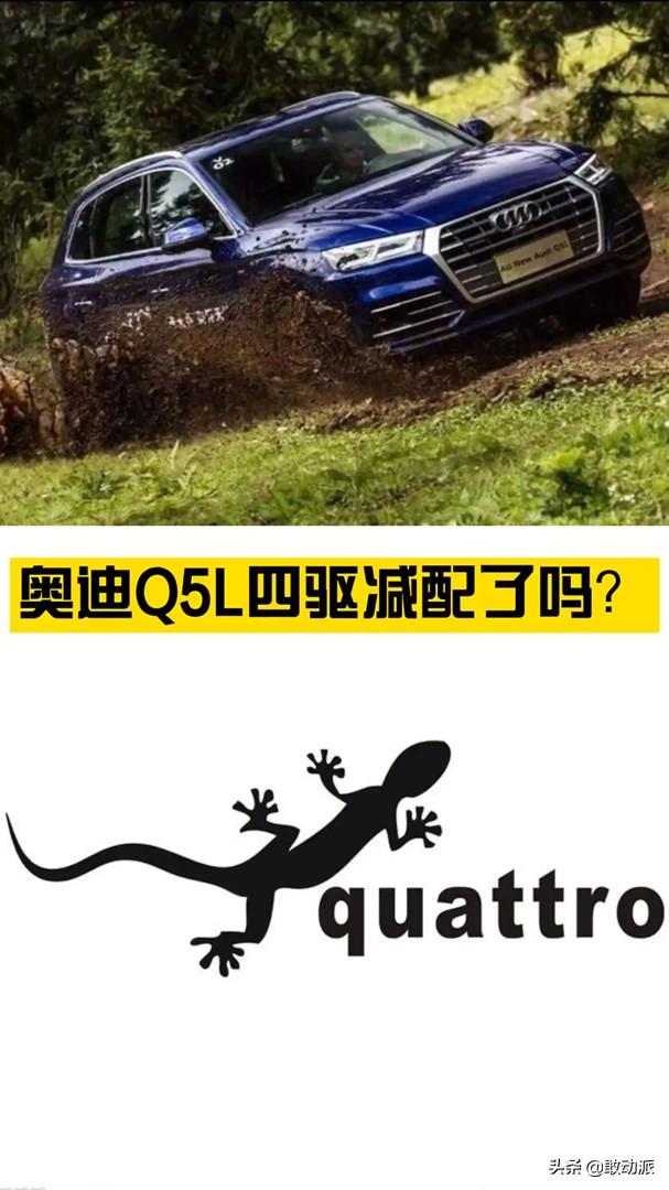 奥迪Q5L四驱中差从机械托森改电控多片式离合器算减配吗?