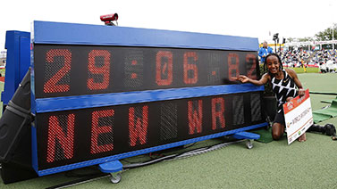 [田径]哈桑打破女子万米世界纪录