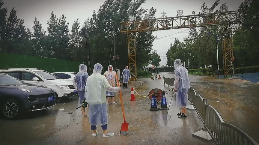 #志愿服务 #宣传正能量 #防汛 #暴雨