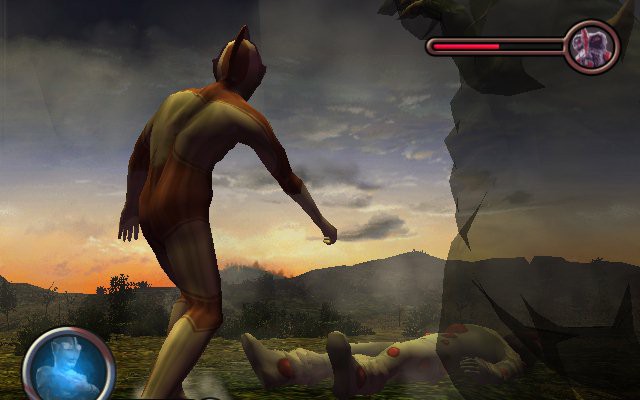 手机呆萌ps2模拟器玩奥特曼空想特摄全剧情模式