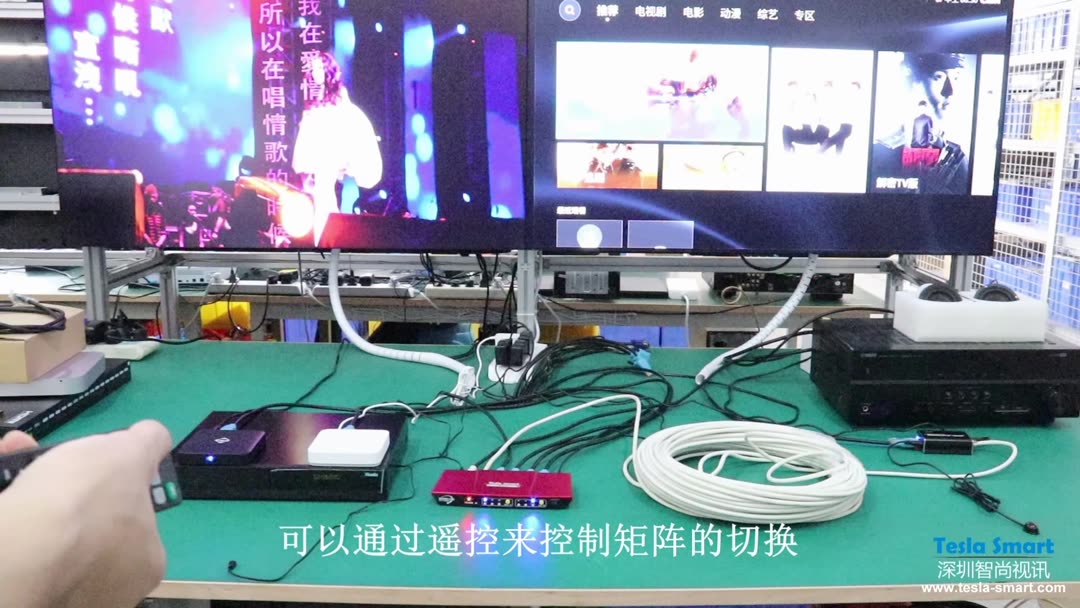 3进2出HDMI视频矩阵