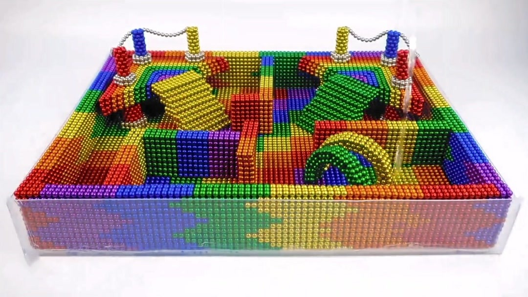 磁球模型DIY,小型水池的搭建方法,非常有创意!