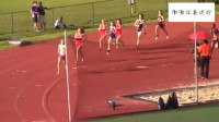 国外初中女子800米,第一名2分13,在中国达到国家一级运动员水平