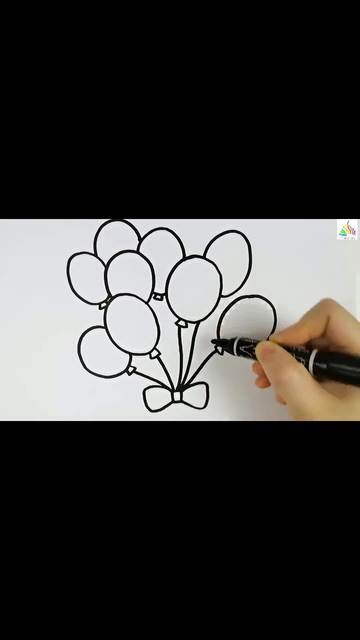 5岁 零基础学 宝宝简笔画 入门 1分钟 教会 画渣 画画技巧 画个简单漂亮...