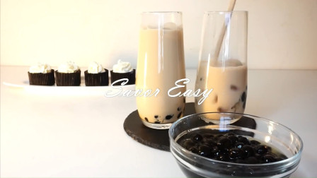 【DIY】动手制作珍珠奶茶里的珍珠,美味又健康