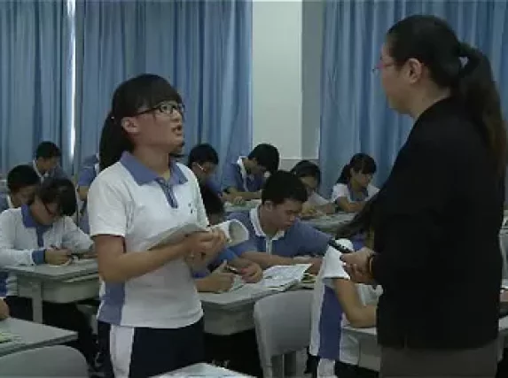 九年级语文优质课实录《生于忧患 死于安乐》人教版_姚老师