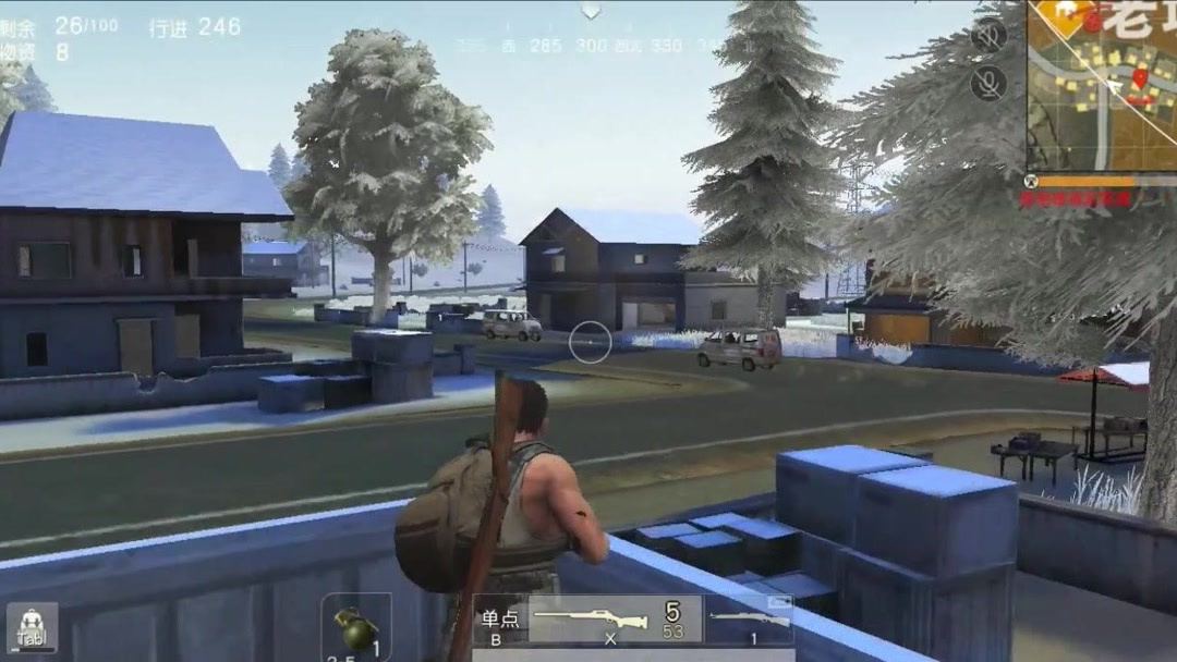 荒野行动PC版更新狙击大作战:落地只有狙击枪只要不动马上就死