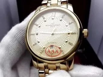 168江诗丹顿 Vacheron Constantin机械表 男士腕表 全自动土豪金钢带...