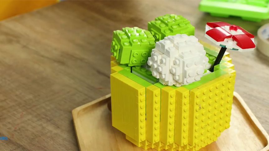 趣味定格动画:炎炎夏日,做一份冰激凌吧!