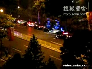 开幕式后各国元首们的车队