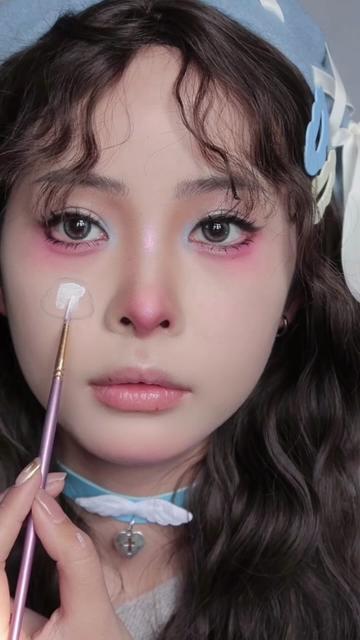 谁能拒绝可可爱爱的玉桂狗呢奶酪破格创意妆容