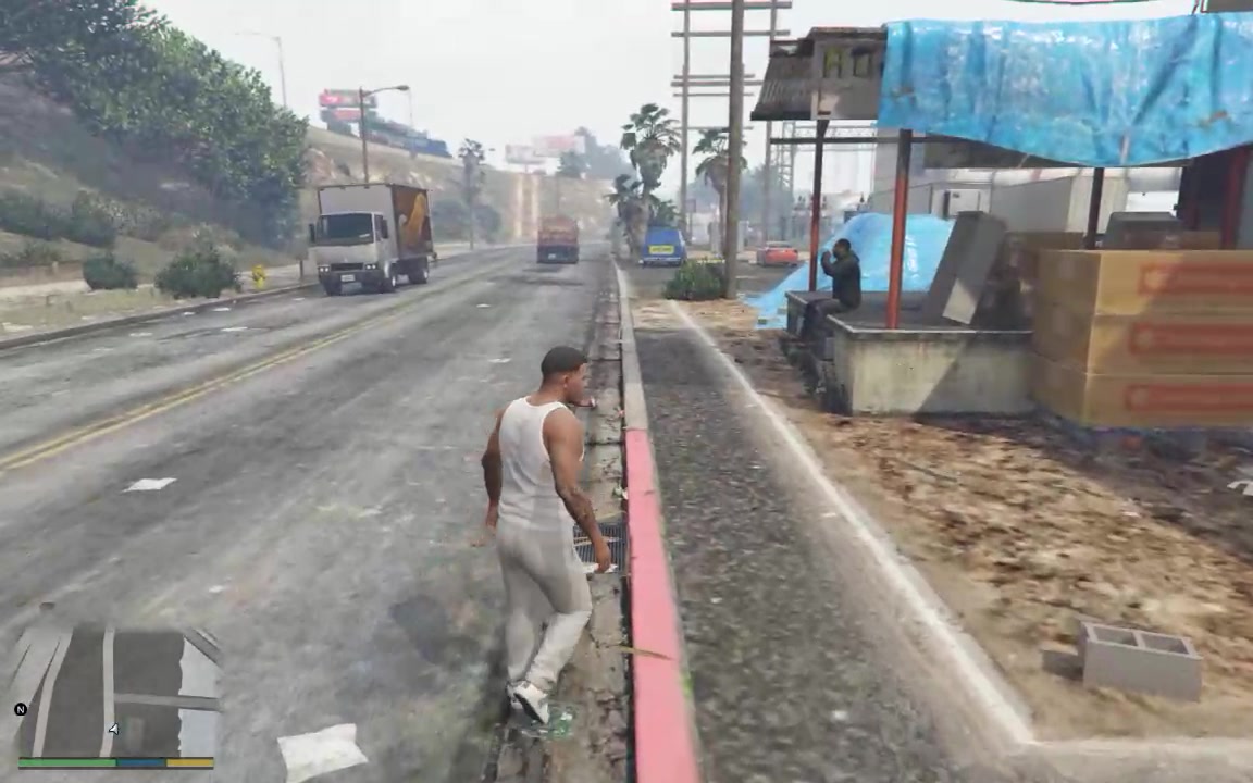 GTA5:线下模式任务攻略——铁腕:密申罗(最简单的任务之一)