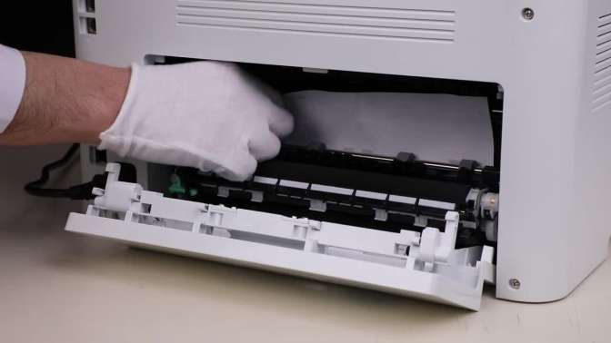 HP Color Laser MFP 179fnw 卡纸处理