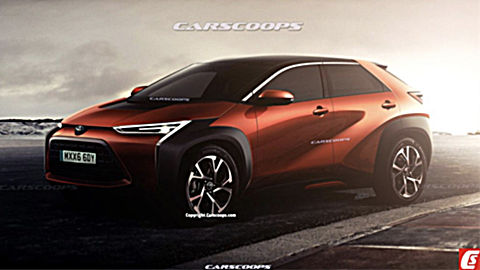 设计时尚运动!丰田新款纯电SUV效果图曝光