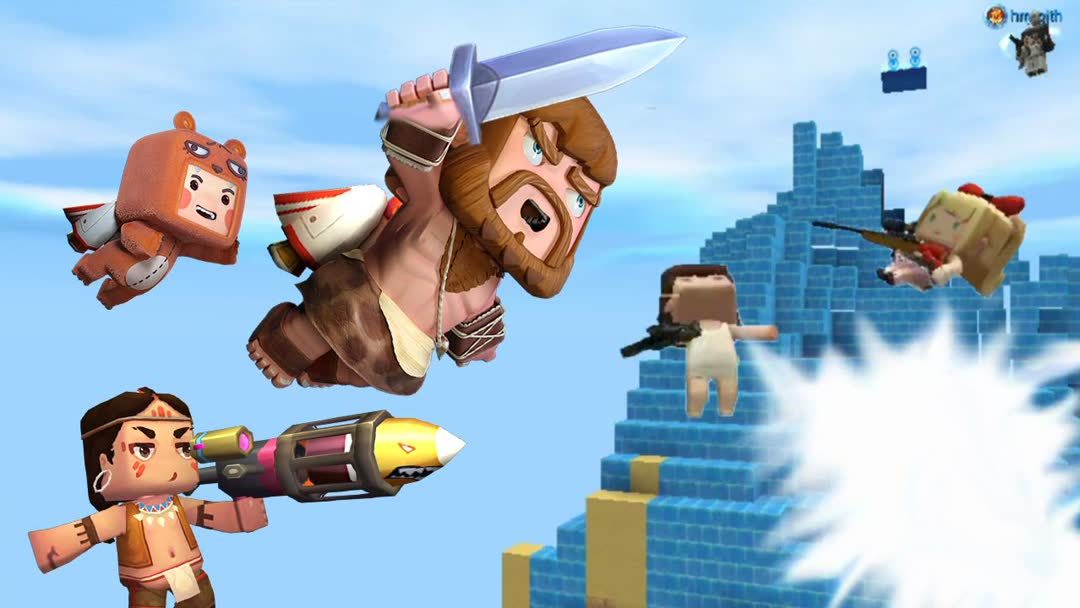 迷你世界 在冰山上来一场狙击战吧