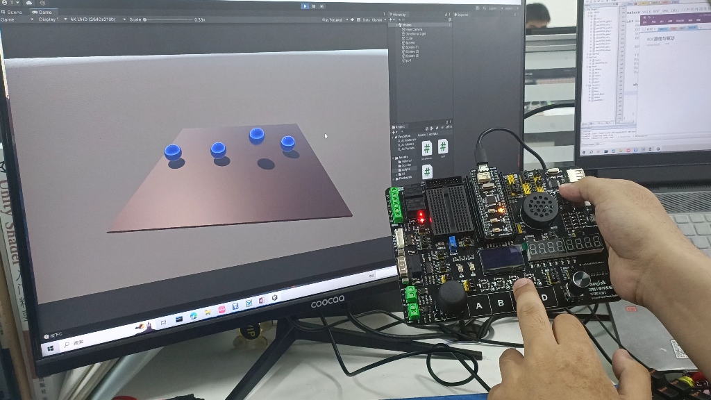 stm32和unity3d最简单串口通信