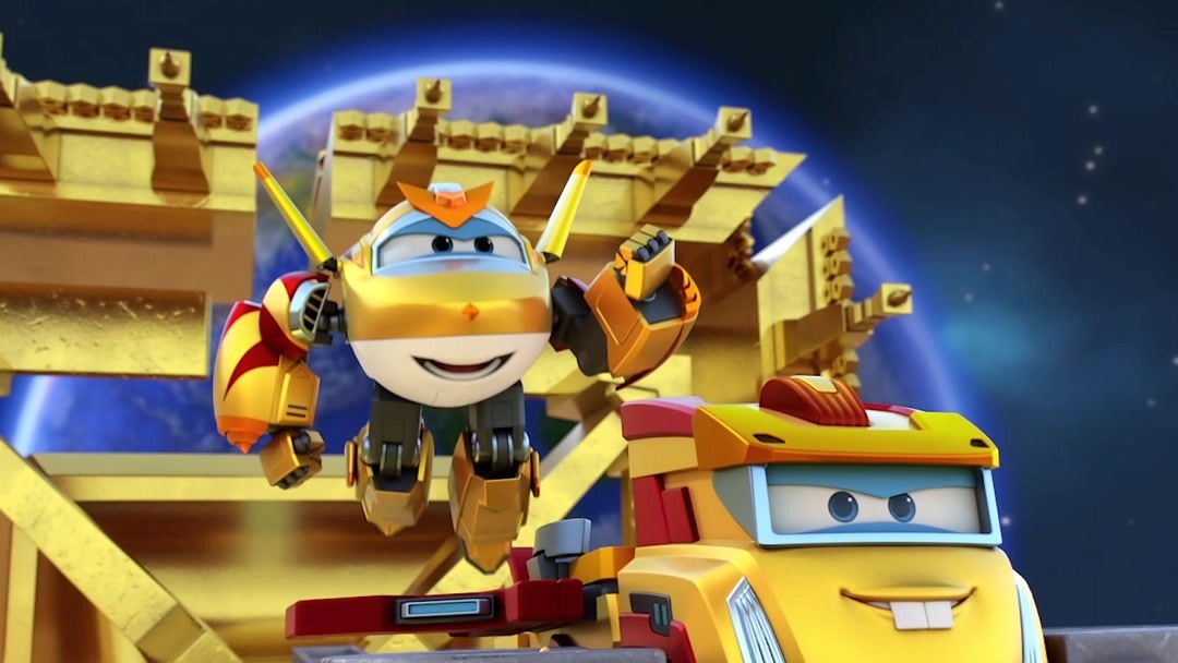 超级飞侠 第11季 金小子想把塔銮寺变成他的飞行总部