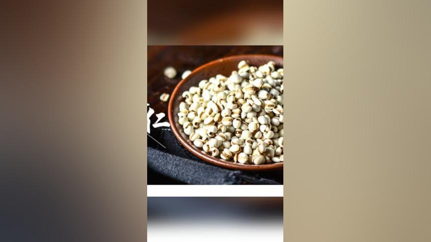 薏米仁,本身属于一种中药。健脾利湿、清热解毒、消肿排脓的功效。
