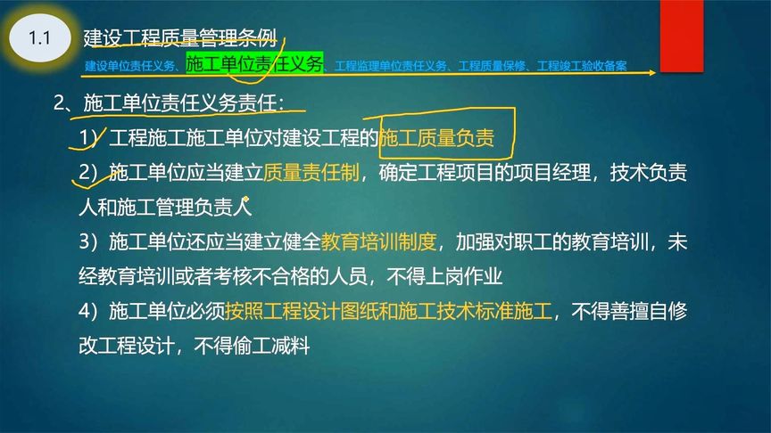 1.2质量管理条例、安全生产管理条例