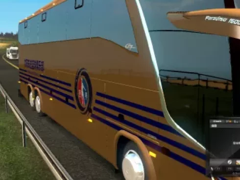 欧洲卡车模拟2 大巴 沈阳东进蓝球俱乐部涂装