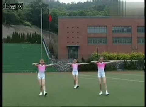全国小学生广播体操教学 希望风帆 动作示范