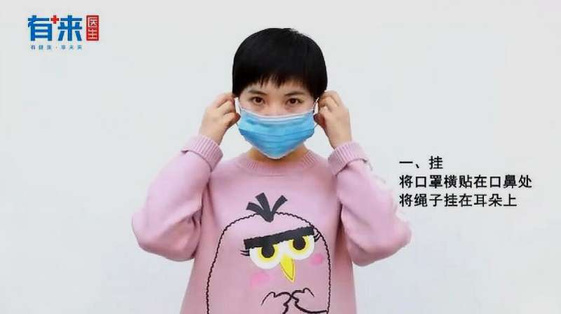 如何正确佩戴口罩?