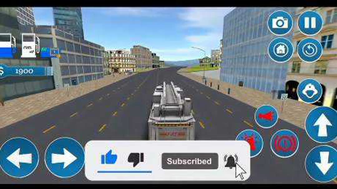 城市消防车救援游戏玩法,消防员模拟驾驶|BAMG小游戏