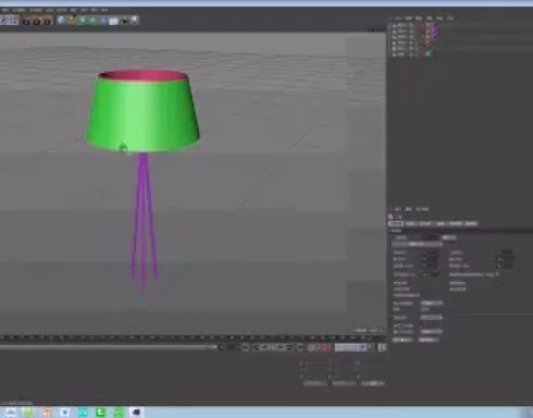 C4D建模入门教程一几何体建模篇-2