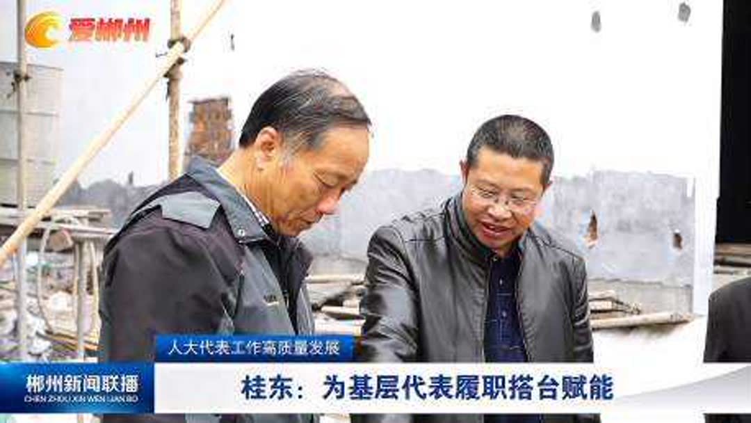 人大代表工作高质量发展 桂东:为基层代表履职搭台赋能