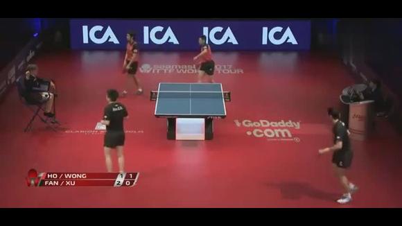 精彩瞬间:樊振东这一拍真绝了,防不胜防