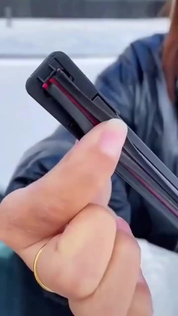 双胶条无骨雨刮,一条刮水一条刮污,双层刮式双倍清晰#汽车用品