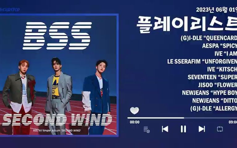 『每日瓜榜播放列表』Melon Top 100 Playlist - 2023年 6月 1日