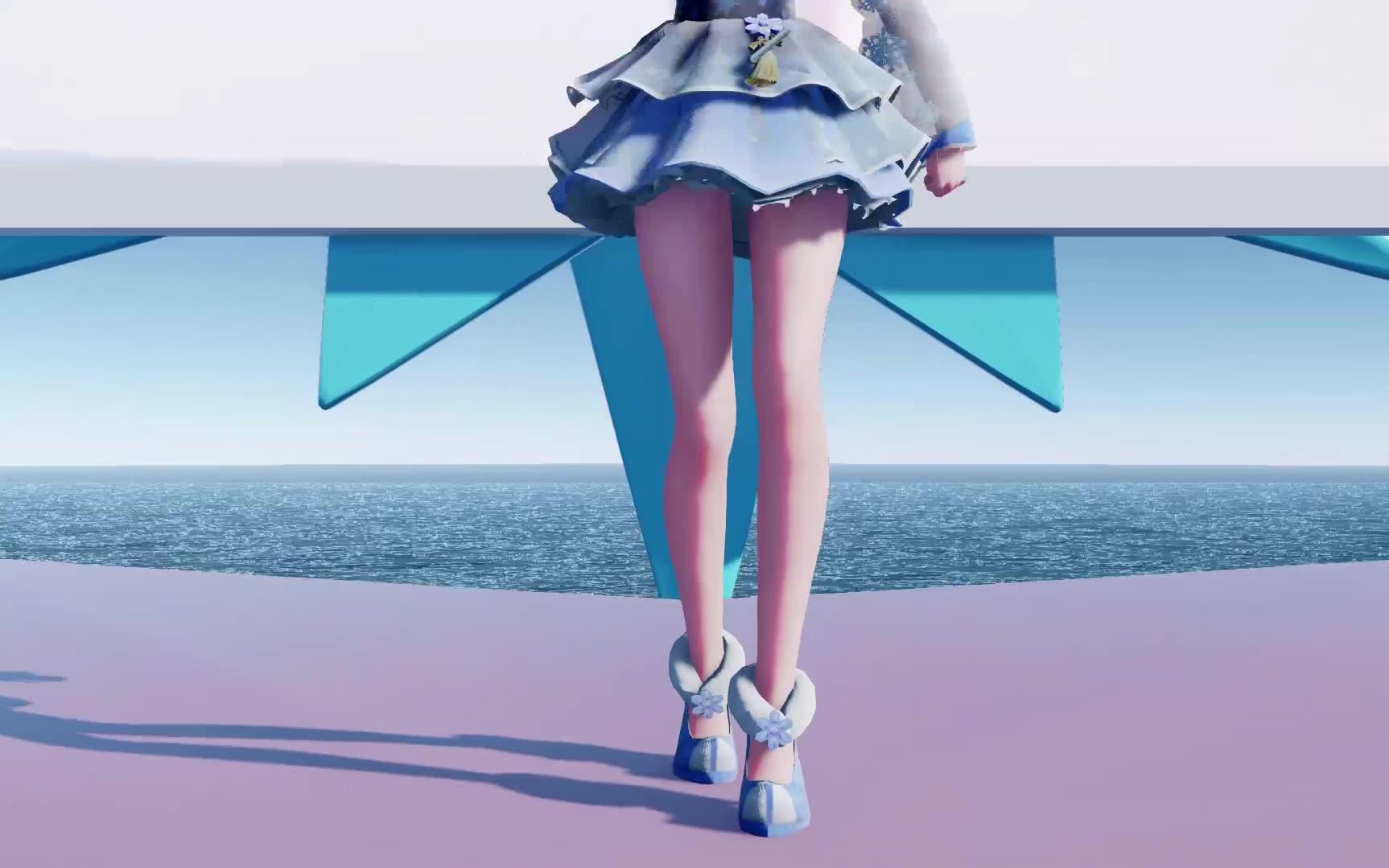 【MMD】BAAM,相信我,初音殿下不可能卖萌的