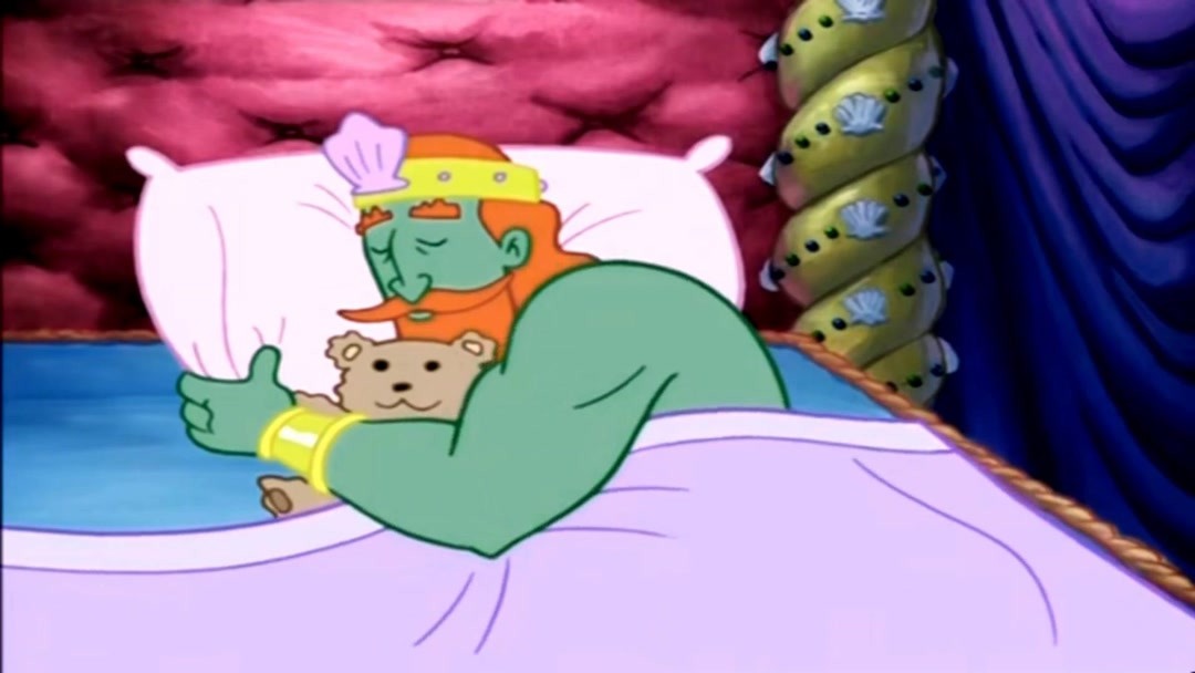 海绵动画:海绵劳累过度,当场倒下,连墓碑都准备好了!