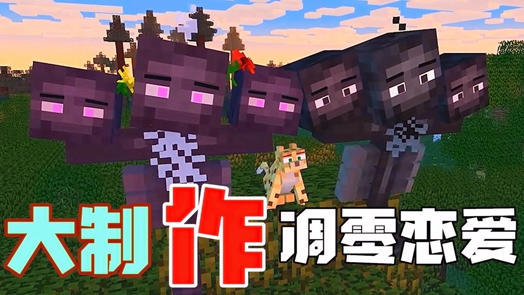 我的世界微电影:凋零偶遇人生的女凋零,僵尸召唤出僵尸首长!
