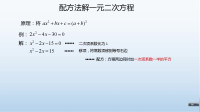 不可错过的一元二次方程的解法