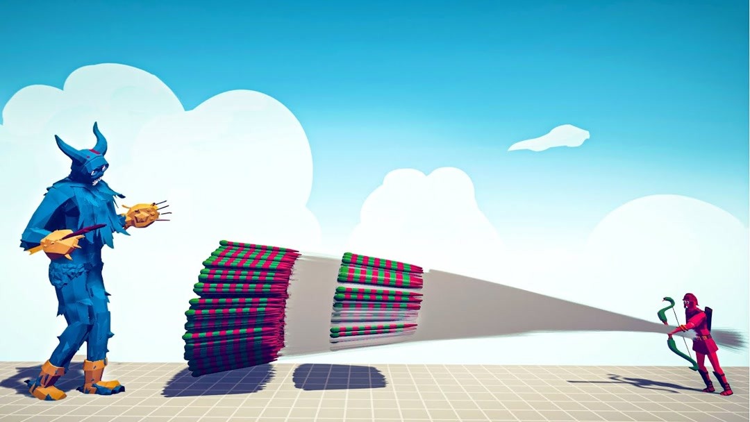 全面战争模拟器:神之兵种对战HUGGY,比他菜的可不常见了