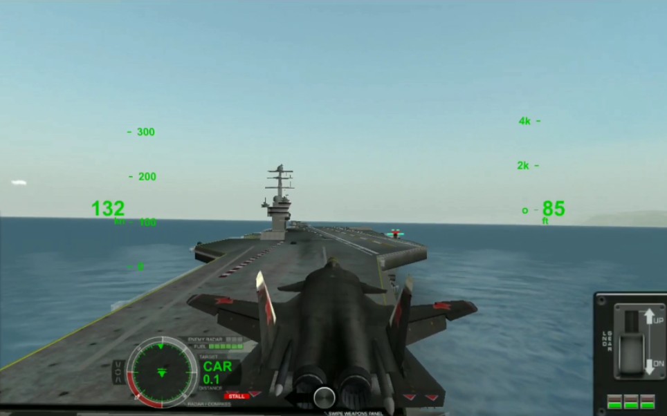 模拟空战-第三期-倒着降落航母?