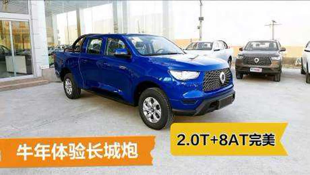 能载人拉货新款长城炮,国内高端皮卡柴油四驱,一起看看吧