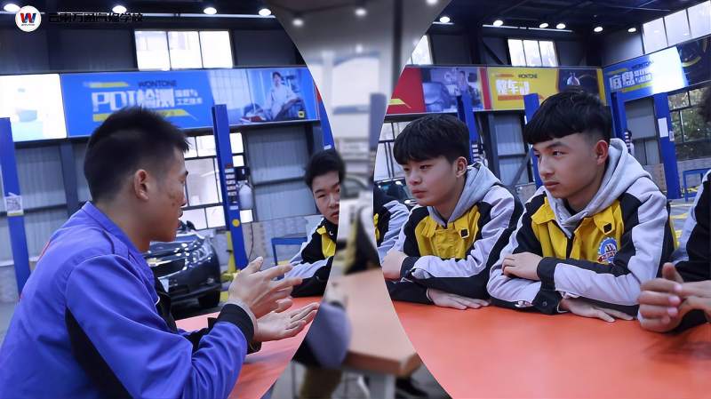 走进云南万通汽车学校教学现场——模拟面试