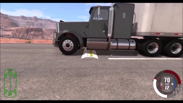 这是什么减速带,竟然让卡车损坏成这样