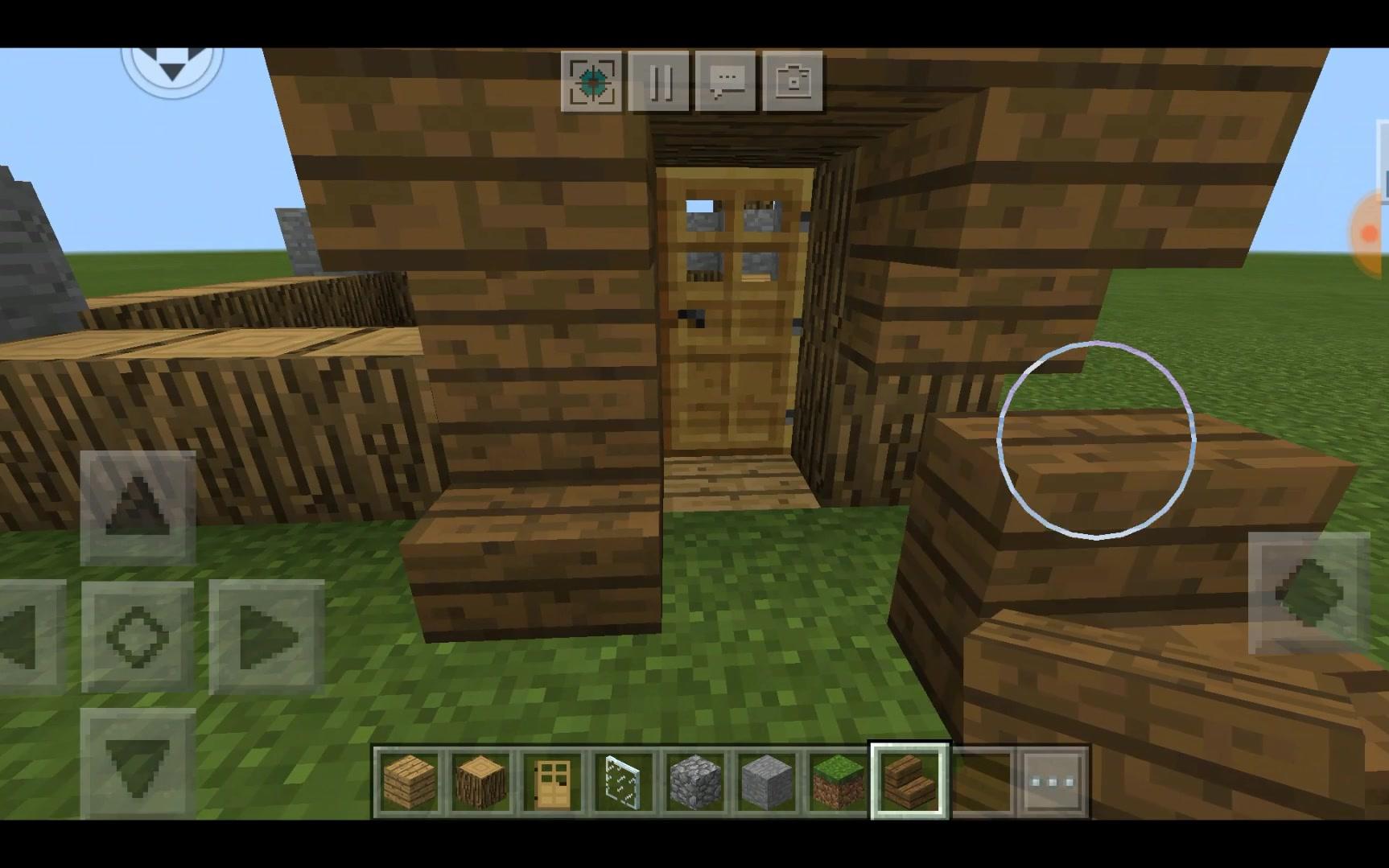 教你如何在我的世界里建一栋普通的木屋
