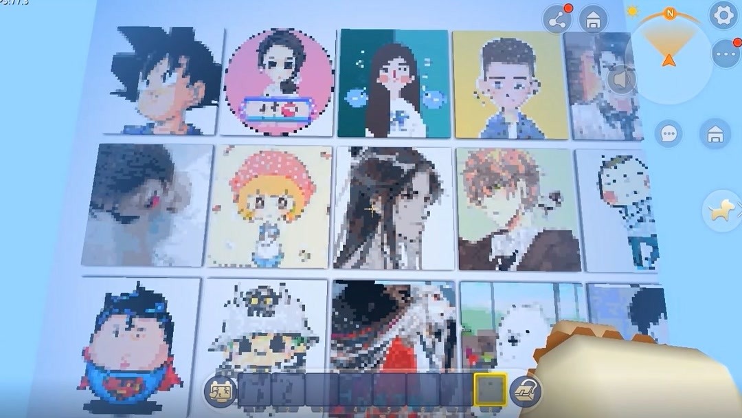 迷你世界主播头像,老半仙敢炸我头像,给他换个24K钛合金狗眼